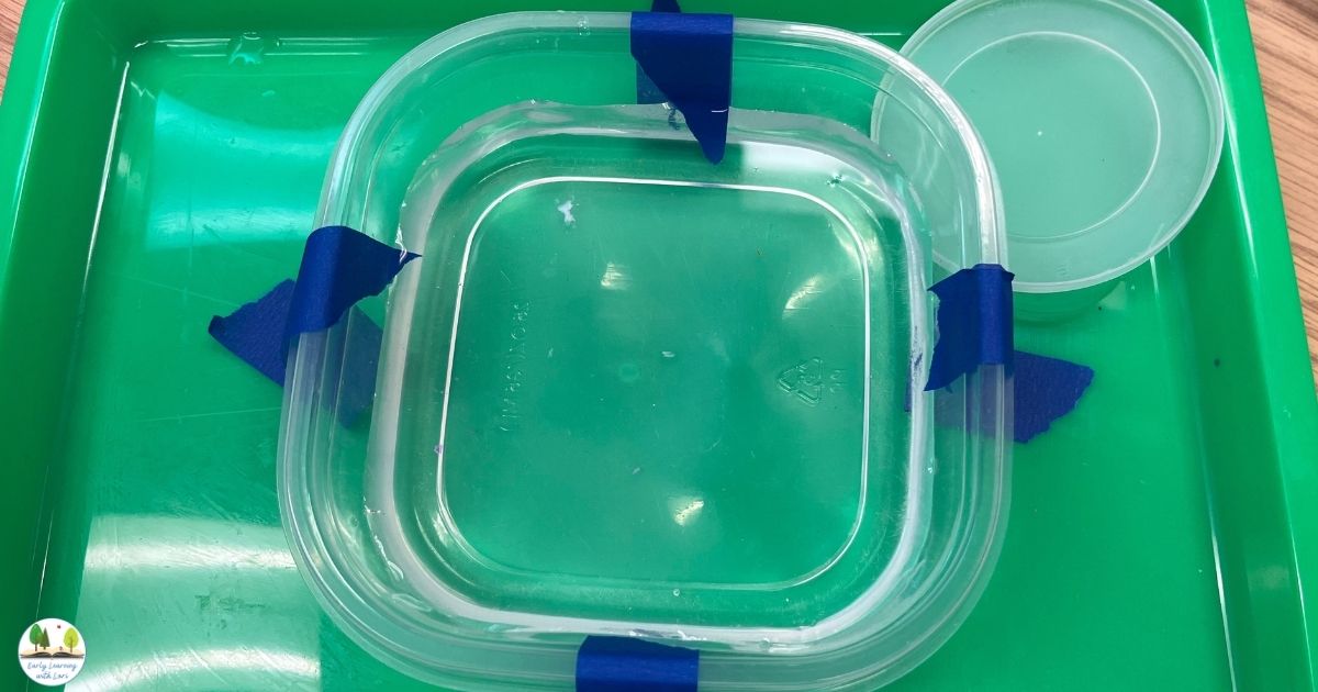 Sink or Float Preschool Activity: Will the Boat Sink?