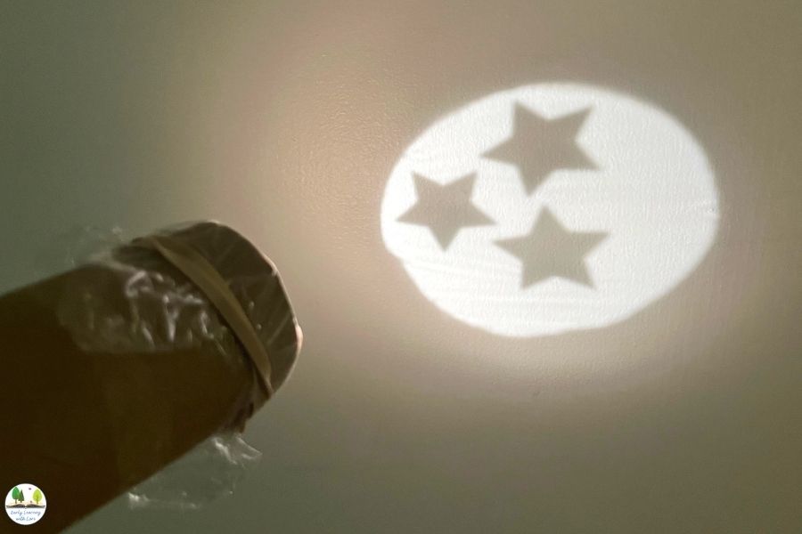 Shadow Tubes: Easy Light and Shadow Craft for Preschoolers