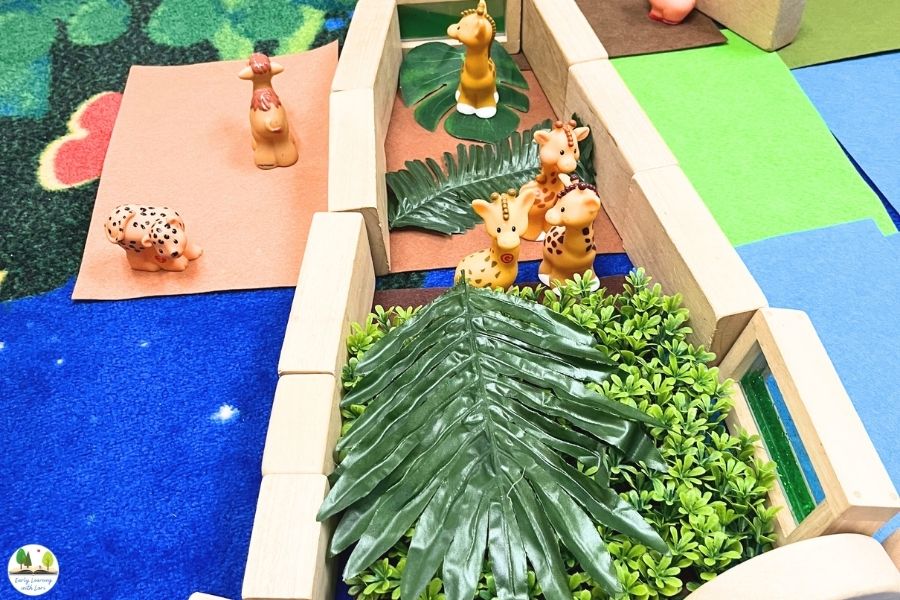 Preschool Zoo Habitat Activity: Create Animal Habitats