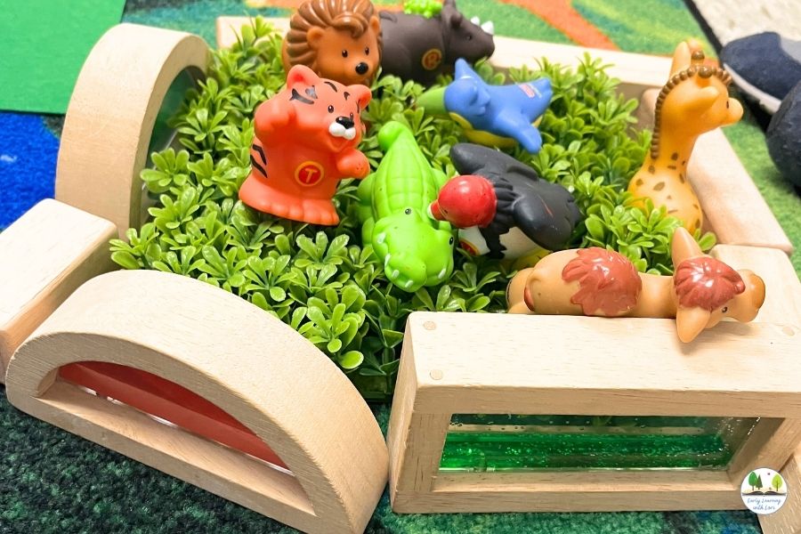 Preschool Zoo Habitat Activity: Create Animal Habitats