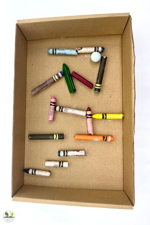 DIY Marble Maze STEM Activity for Preschoolers