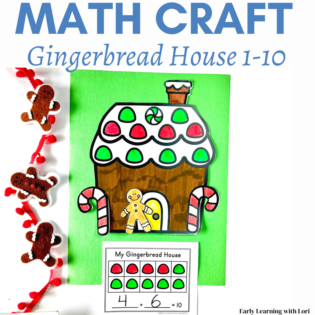 Halloween Candy Ten Frame Math Craft for Kindergarten & 1st